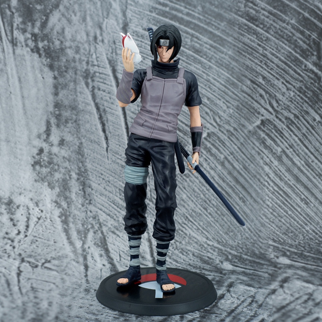 [B_398] 1 Set Vivid Itachi Uchiha Figure Naruto Theme Realistic PVC ...