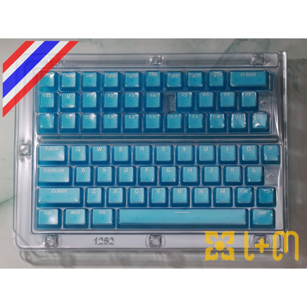 Translucent DIY Keycap (ABS Double Shot 132 Keys) | Shopee Thailand