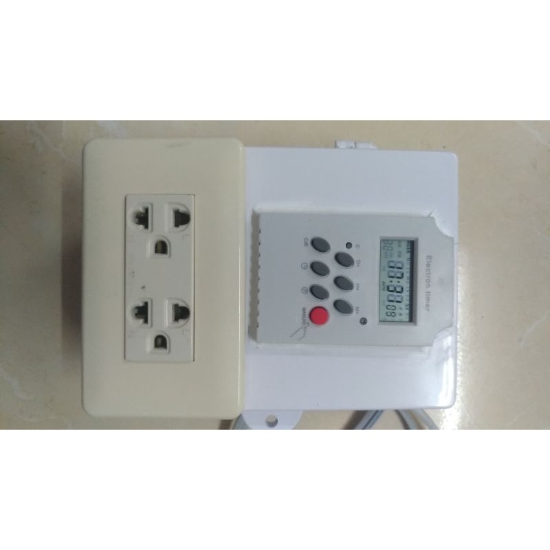 Timer Box เครื่องตั้งเวลาควบคุมการทำงานระบบปั้ม | Shopee Thailand