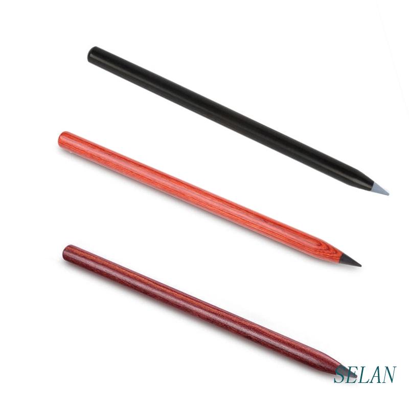 SELAN Inkless Pen Metal Inkless Pencil Erasable Sketch Pen Reusable ...