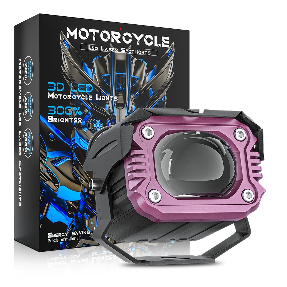 Motorcycle Universal LED Light Auxiliary Lamp Electric Vehicle ...