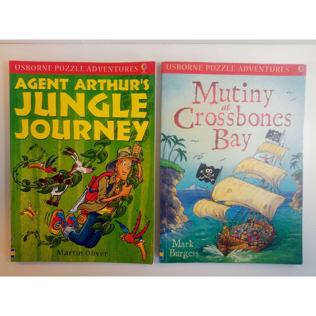 Usborne puzzle adventures ชุดวรรณกรรมลึกลับซ่อนเงื่อน สภาพดี | Shopee ...