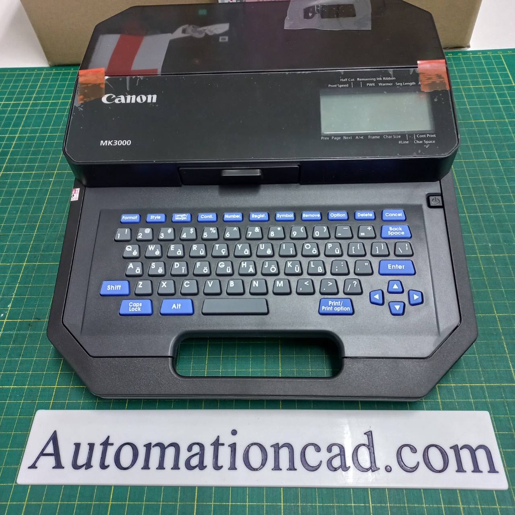 CANON MK3000 เครื่องพิมพ์ปลอกสายไฟ (ต้องการออกใบกำกับภาษีทักแชทก่อนกด ...