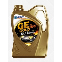 บางจาก GE GOLD 5W40 จีอี โกลด์ น้ำมันเครื่องเบนซินสังเคราะห์แท้ | Shopee Thailand