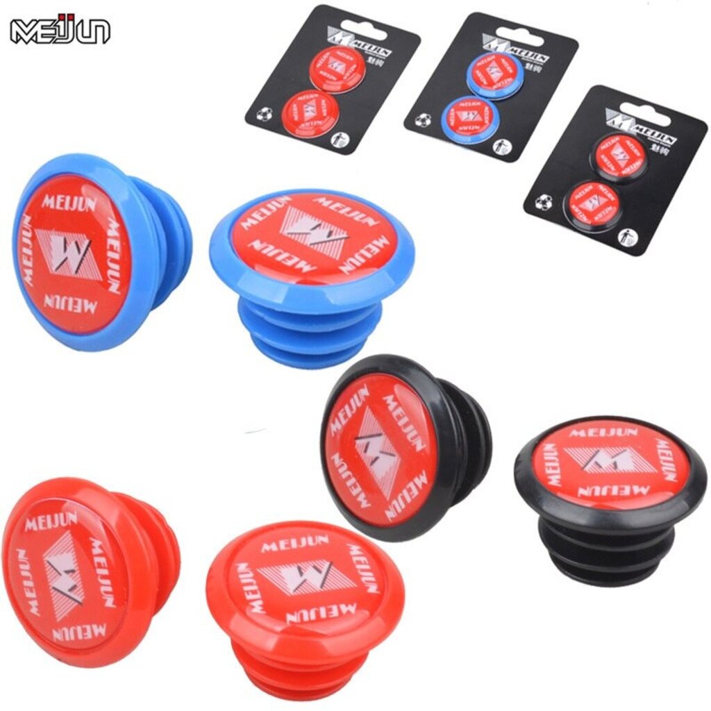 ฝาปิดปลายแฮนด์จักรยานแบบยางนุ่ม MEIJUN | Shopee Thailand