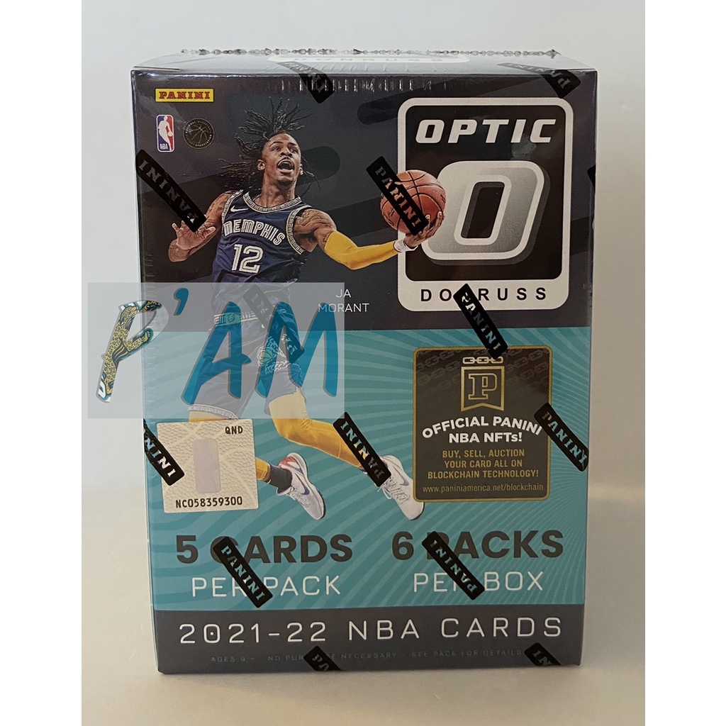 'พร้อมส่ง' 2021-22 Donruss Optic Blaster Box NBA พานินี่ การ์ดสะสม ...