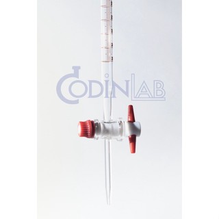 Burette บิวเรตแก้ว Class A 10 ml , 25 ml , 50 ml , 100 ml Made in ...