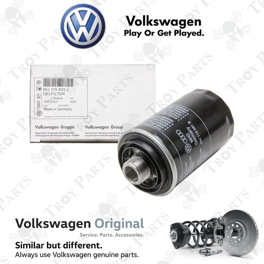 กรองน้ํามันเครื่อง Volkswagen Passat 1.8 2.0 TSI Golf MK6 Tiguan Audi ...