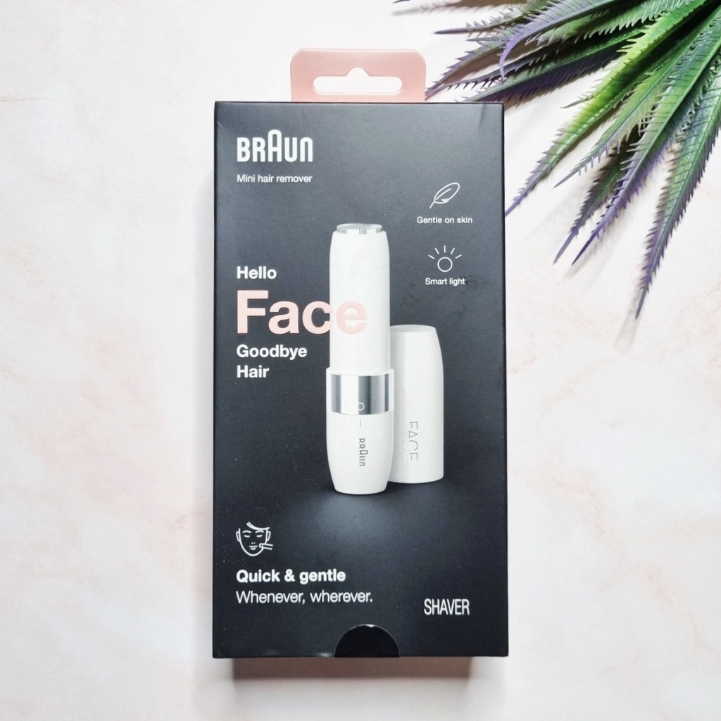 [Braun®] Face Mini Hair Remover Quick & Gentle Shaver FS1000 เครื่อง ...