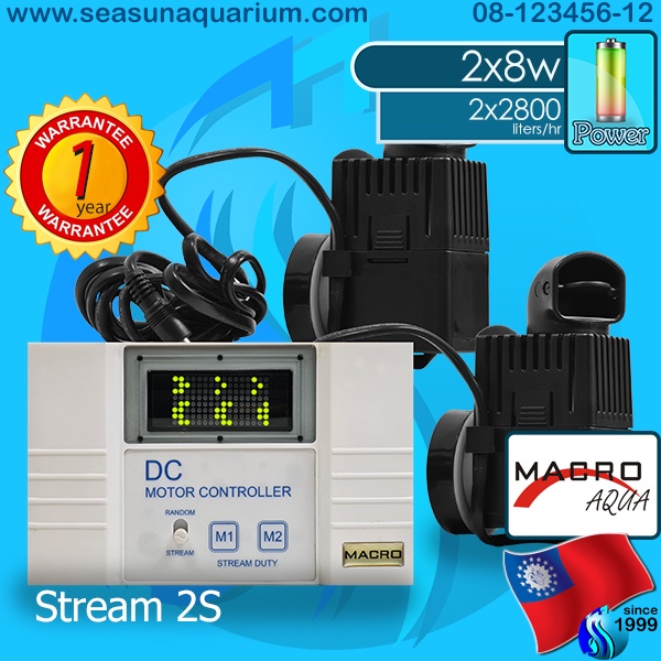 Aqua Macro Wave Maker เครื่องทำคลื่น สร้างคลื่น เครื่องควบคุมปั๊ม AQUAMACRO MCT-333 MCT-555 MT ...