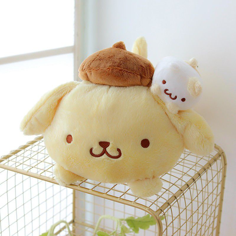 【Ready Stock】Cute Pompompurin Plush Toy Tissue Box Napkin Case Holder ...