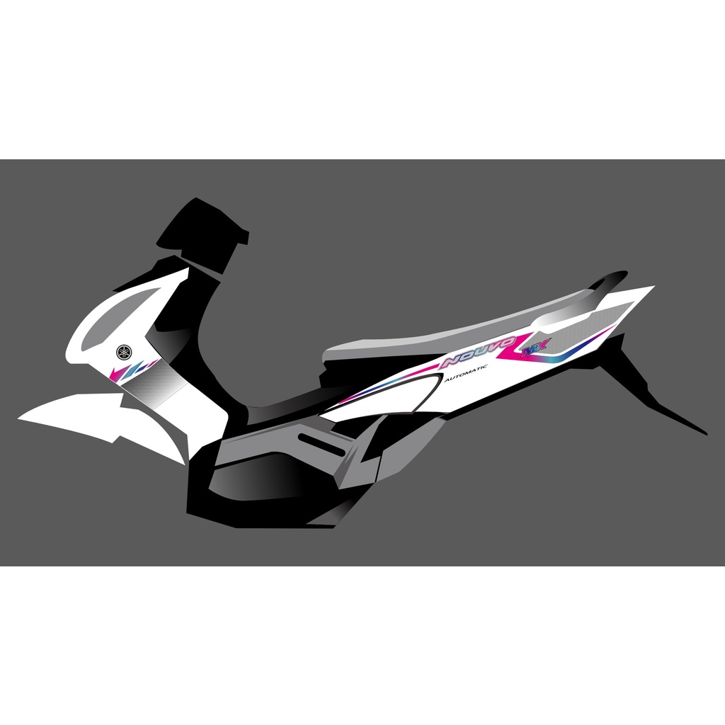 สติ๊กเกอร์สตริป NOUVO Z MX TRANSPARENT RAINBOW | Shopee Thailand