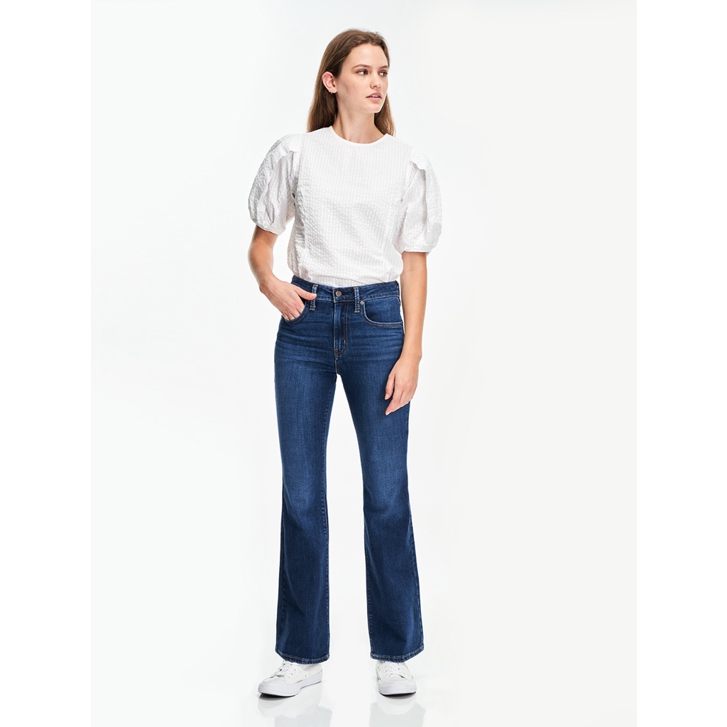 Levi's® Women's 726 High Rise Flare Jeans | Shopee Thailand