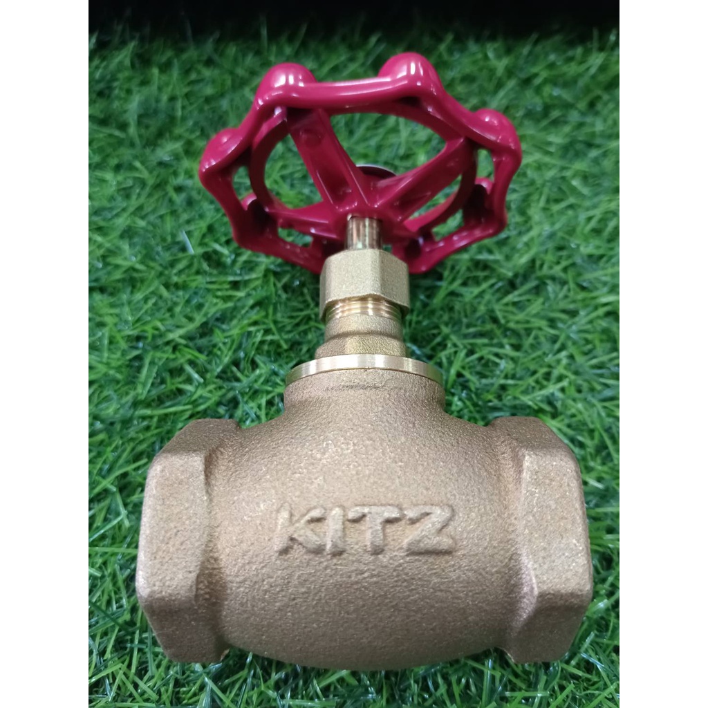 GLOBE VALVE 1" KITZ โกล์บวาล์ว ของแท้ คุณภาพดี ส่งไว | Shopee Thailand