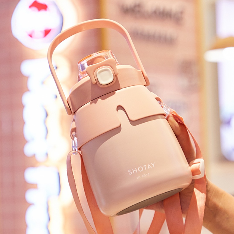 SHOTAY 316ถ้วยนักเรียนใหม่ เก็บความเย็น-ความร้อน 850ml cup แก้วน้ำ ...