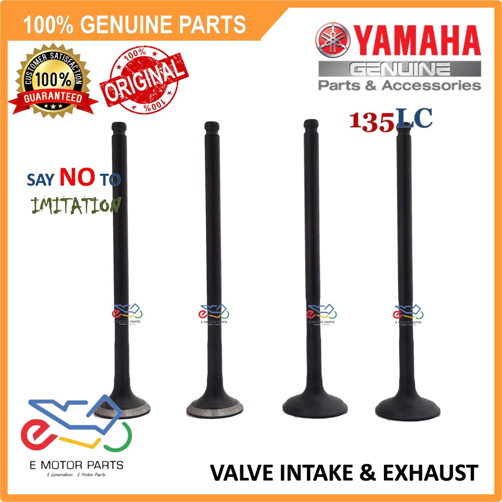 135LC Y15 วาล์ว INTAKE & VALVE EXHAUST - 5YP-E211-00 / 5YP-E2121-00 ...