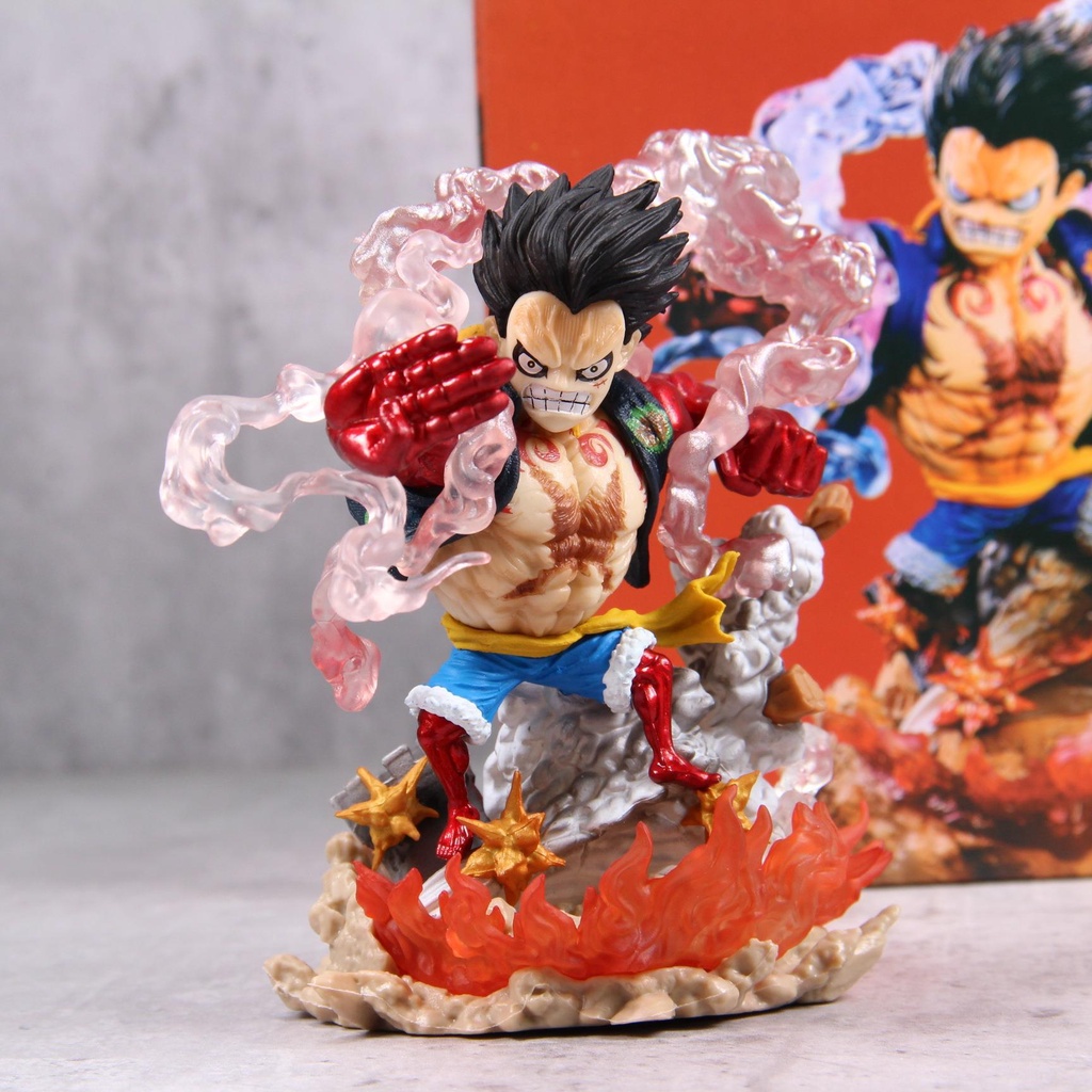 โมเดลฟิกเกอร์ One Piece G5 Series G5 Luffy Red-Haired Three Generals ...