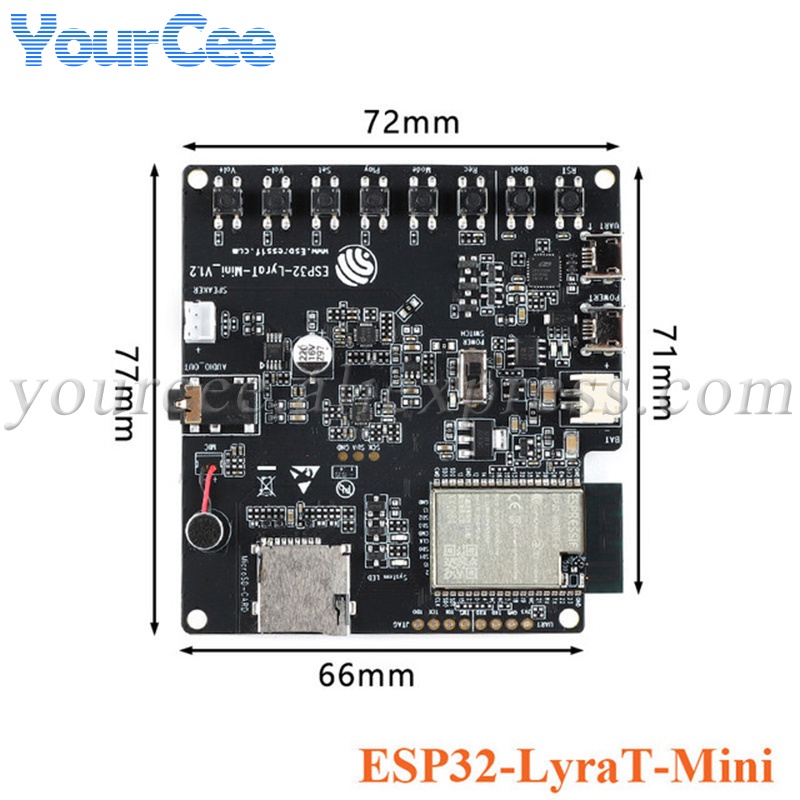 ESP32-LyraT ESP32 Lyrat-Mini Voice Audio Development Board Module ESP32-WROVER-B WiFi Wireless ...