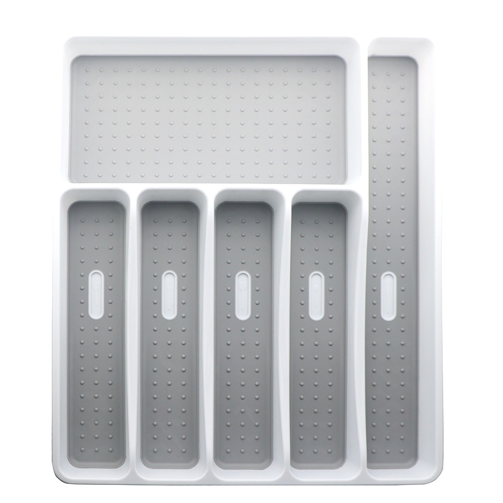 Plastic Cutlery Tray Kitchen Srorage Accessories Drawer Organizer ...