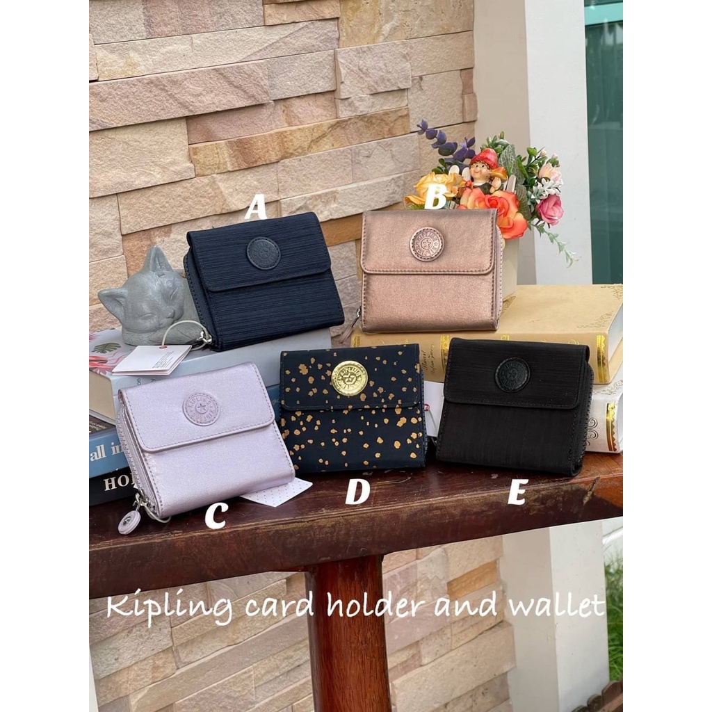 Kipling card holder and wallet Code:B8D17065 แบรนด์แท้ 100% งาน Outlet ...