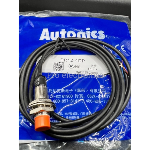 เซ็นเซอร์ Proximity PR12-4DP 12มิล PNP-NO ชนิดจับโลหะ ระยะ4มิล ไฟเลี้ยง12-24VDC | Shopee Thailand