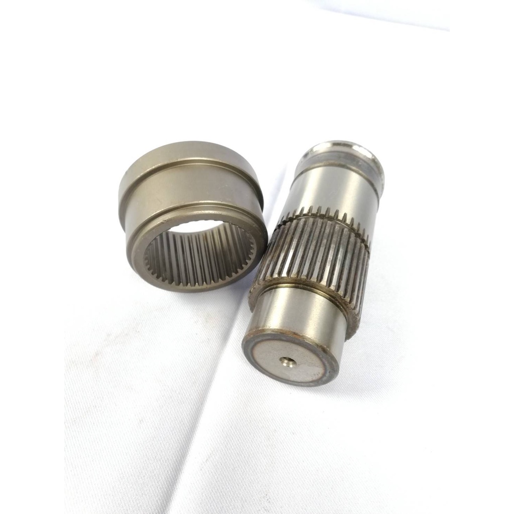31791 เฟืองตัดต่อดุมเพลาหน้า+ปลอก M7040 SHAFT (3C011-43710A) อะไหล่รถ ...