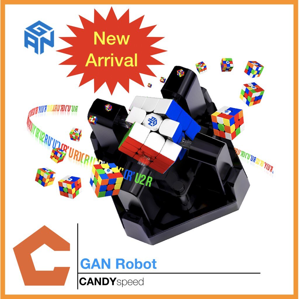 GAN Robot เครื่องเล่นรูบิคอัฉริยะ | GAN Smart Robot| By CANDYspeed ...