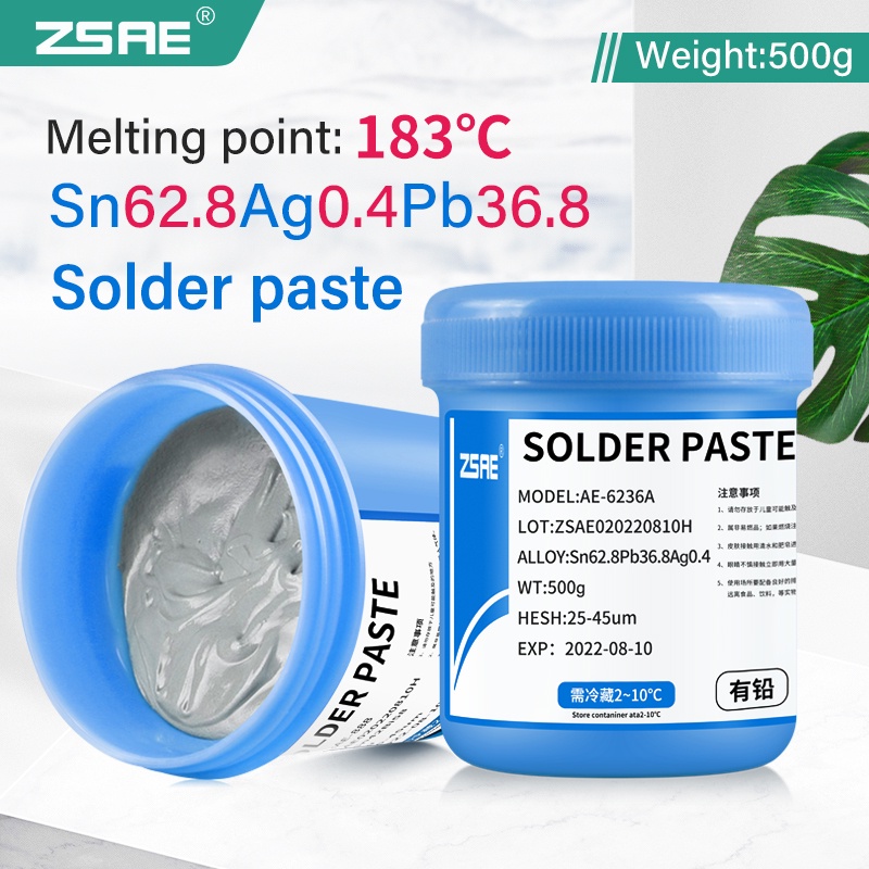 Tin Soldering Paste Flux For IC PCB BGA Cellphone Repairing 500G ...