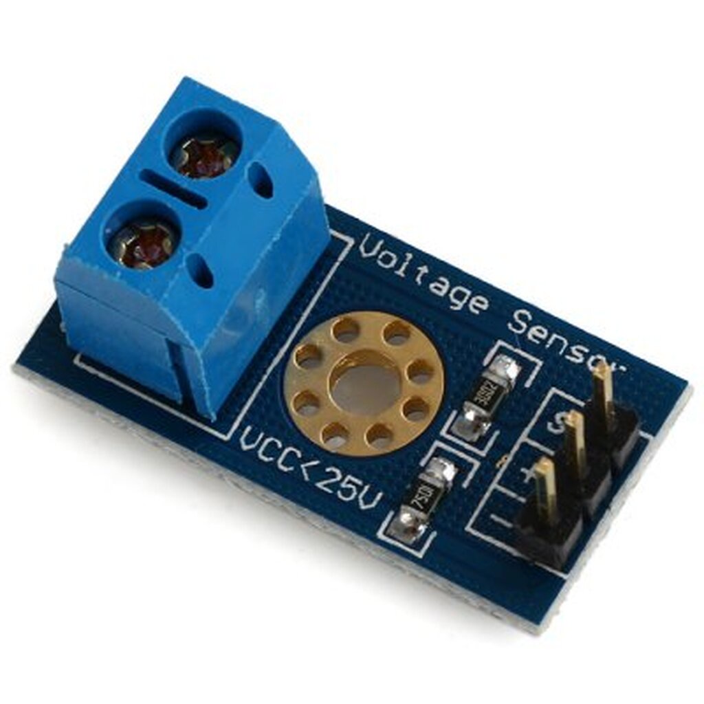Voltage Sensor Module โมดูลวัดแรงดันไฟฟ้า โวลต์เซ็นเซอร์ (DC 0-25V ...