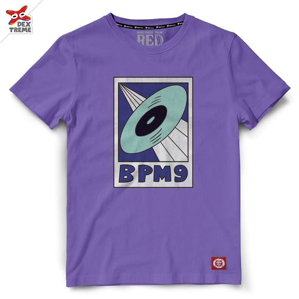 Dextreme เสื้อยืดวันพีซ (DOP-1592) วันพีซ ฟิล์ม เรด One Piece Film Red ลาย RPM9 สีม่วง และ สีดำ ...