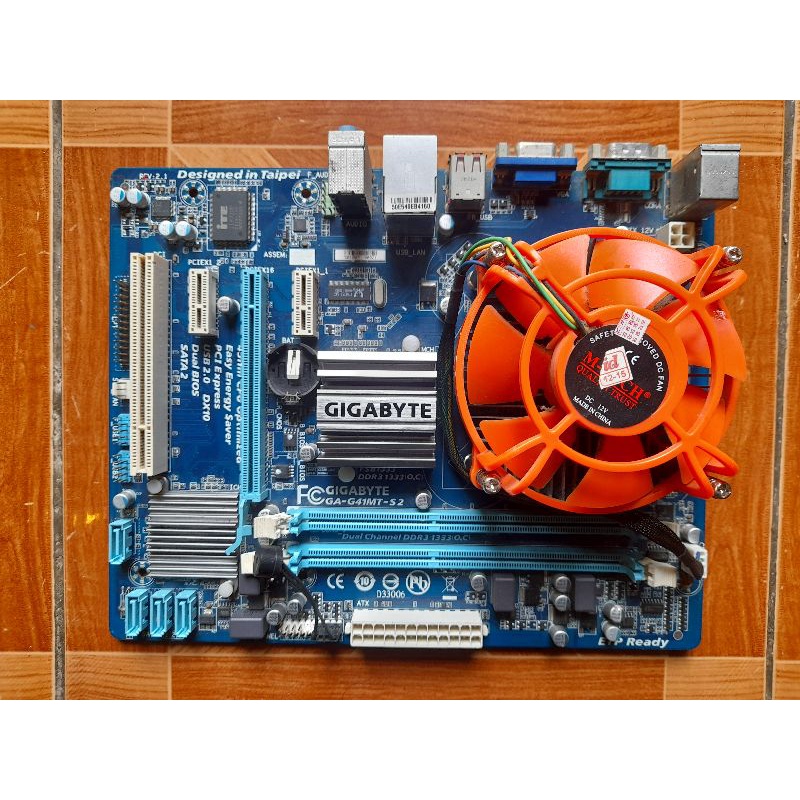 Mb MOBO เมนบอร์ดเมนบอร์ด PC G41RAM 4GB DDR3 PROCESSOR CORE 2 DUO ...