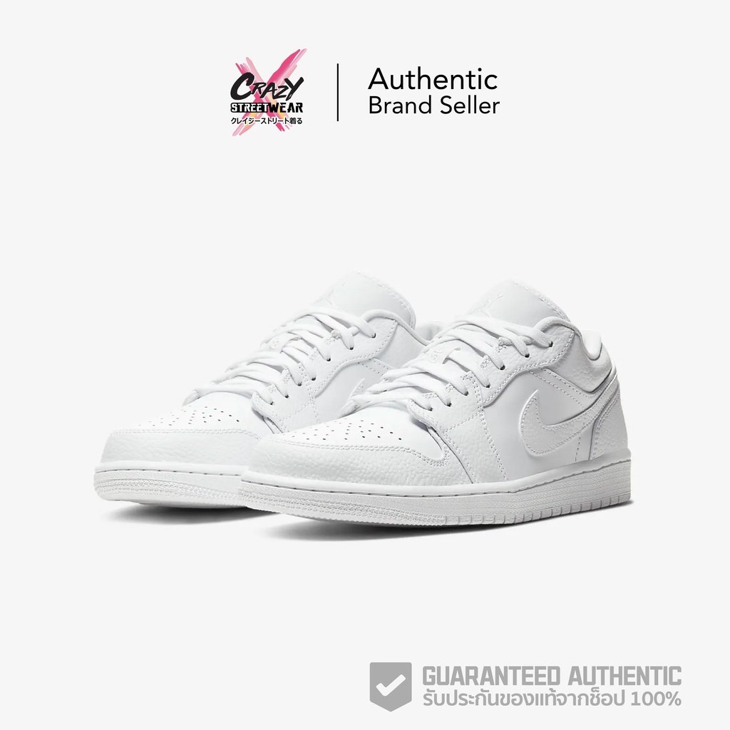 Nike Air Jordan 1 Low "Tripple White" (553558-136 / DV0990-111) สินค้า ...
