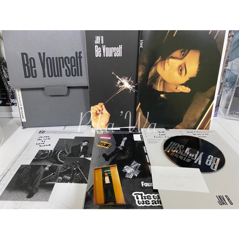 พร้อมส่ง อัลบั้มเต็ม/เปล่า Be Yourself JAY B มีทั้ง 2 เวอร์ | Shopee ...