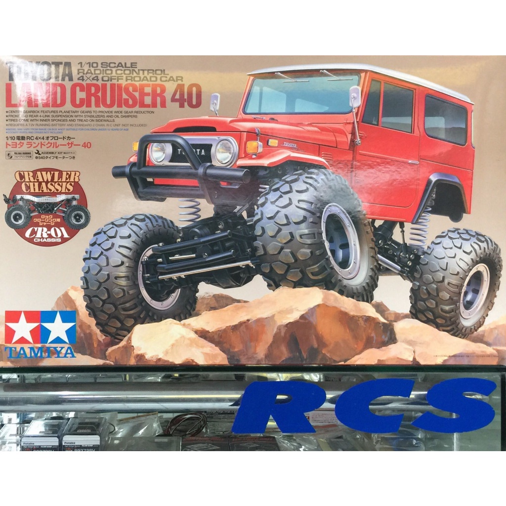 🏁 TAMIYA 58405 ชุดคิท CR-01 บอดี้ TOYOTA LAND CRUISER 40 ต้องไปสร้างและ ...