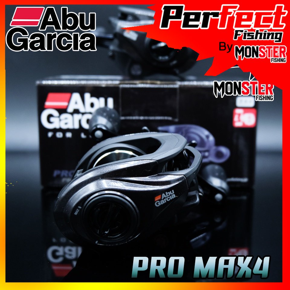 รอกหยดน้ำอาบูการ์เซีย ABU GARCIA PRO MAX4/MAX4-L (มีทั้งหมุนขวาและหมุนซ้าย) | Shopee Thailand