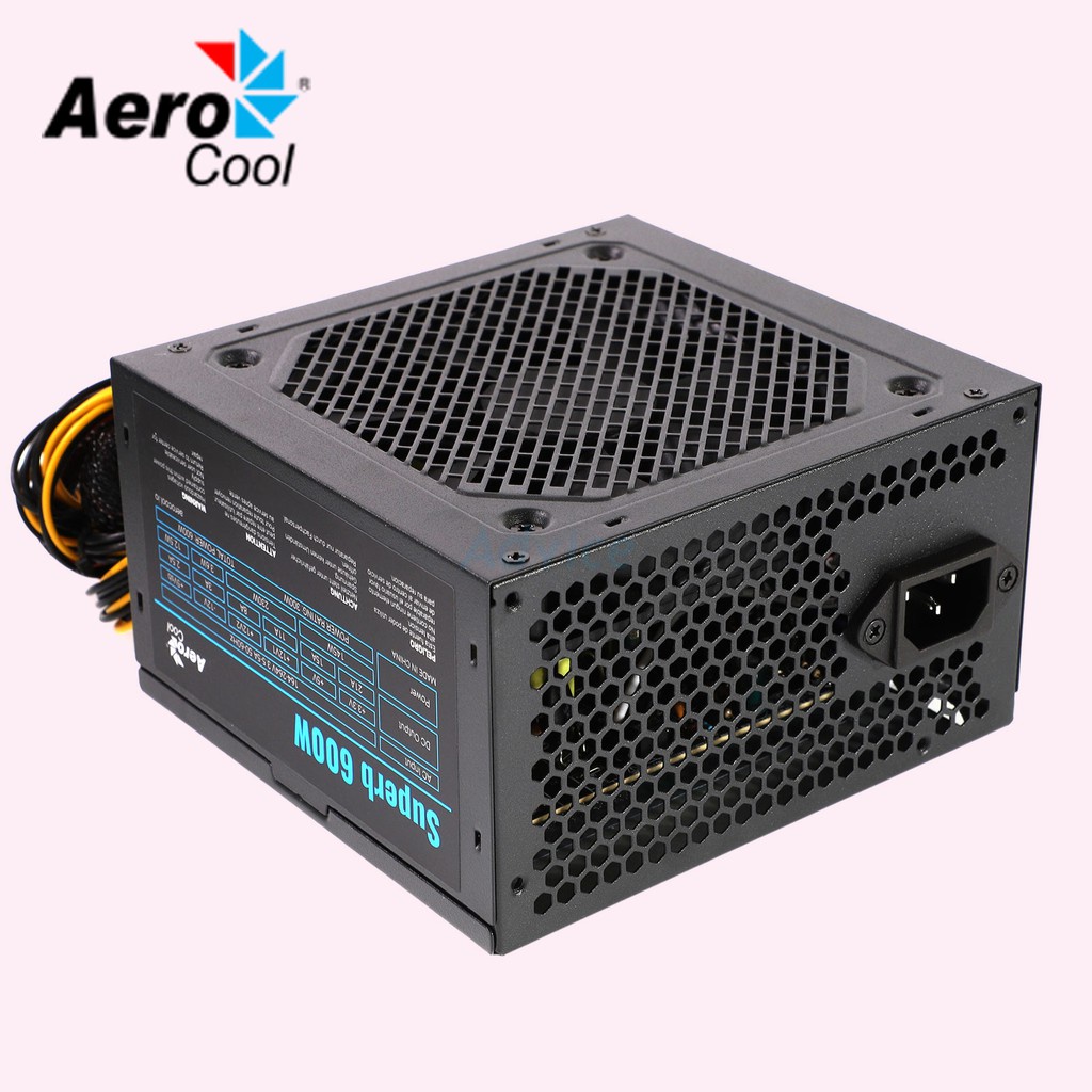 (PSU) AeroCool PSU (FULL) 600W Superb. พาวเวอร์ซัพพลาย | Shopee Thailand