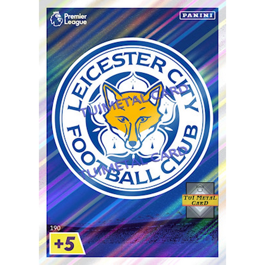 PANINI PREMIER LEAGUE 2023 ADRENALYN XL: CLUB CREST การ์ดสะสมฟุตบอล Football Trading Card ...