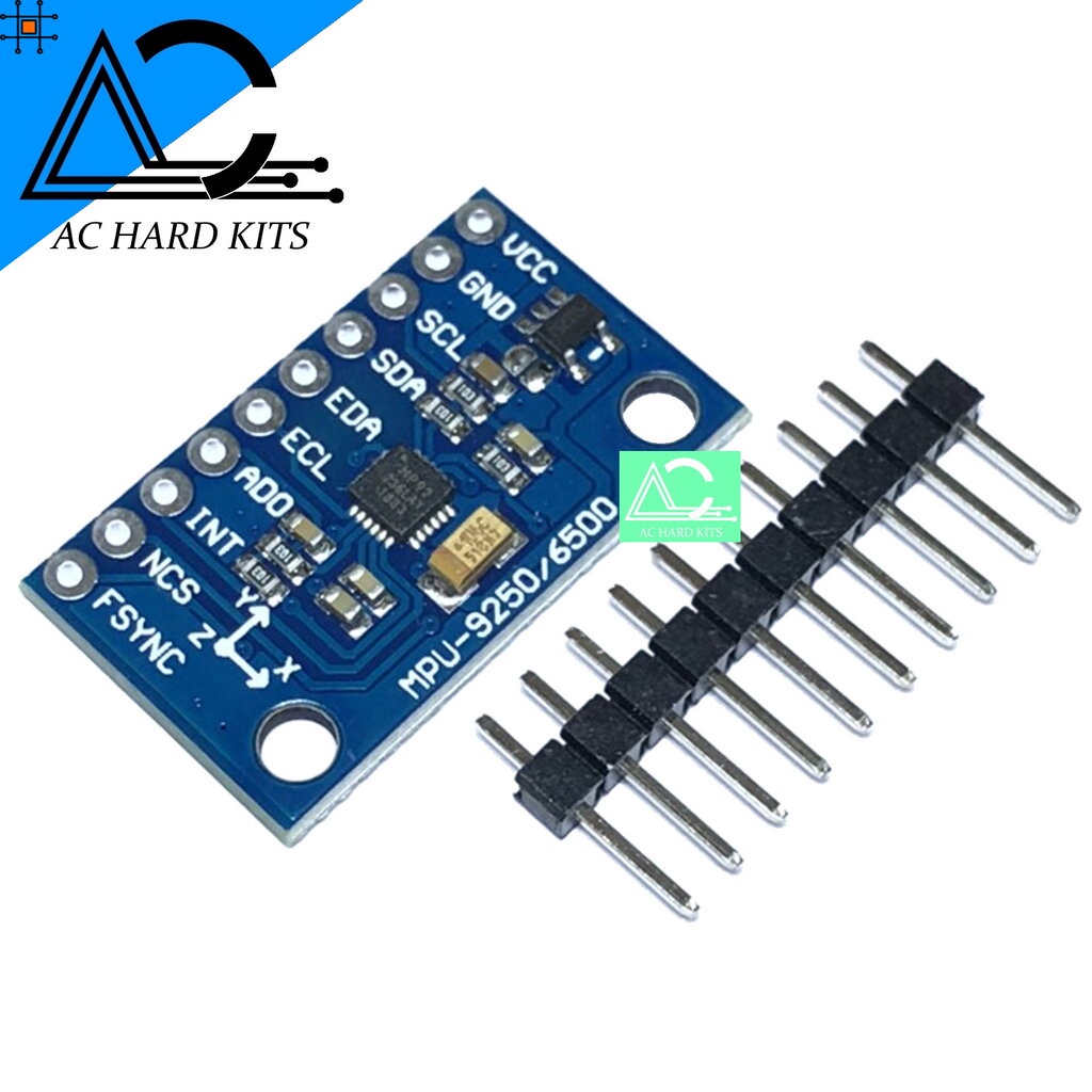 GY-9250 MPU-9250 SPI/IIC 9-Axis Attitude +Gyro+Accelerator+Magnetometer ...