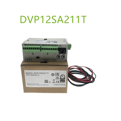 New Original Programmable Controller Module DVP12SA211T PLC 24VDC 8DI ...
