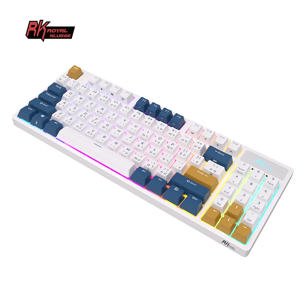 🔥 Royal Kludge RK89 RGB - ⌨️ 85% 🔥 คีย์บอร์ดเกมมิ่ง คีย์บอร์ดไร้สาย ...