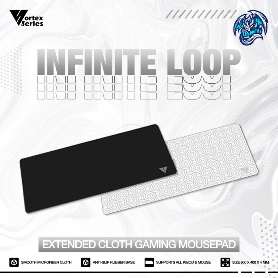 แผ่นรองเมาส์เล่นเกม Vortex Series infinite Loop | Shopee Thailand