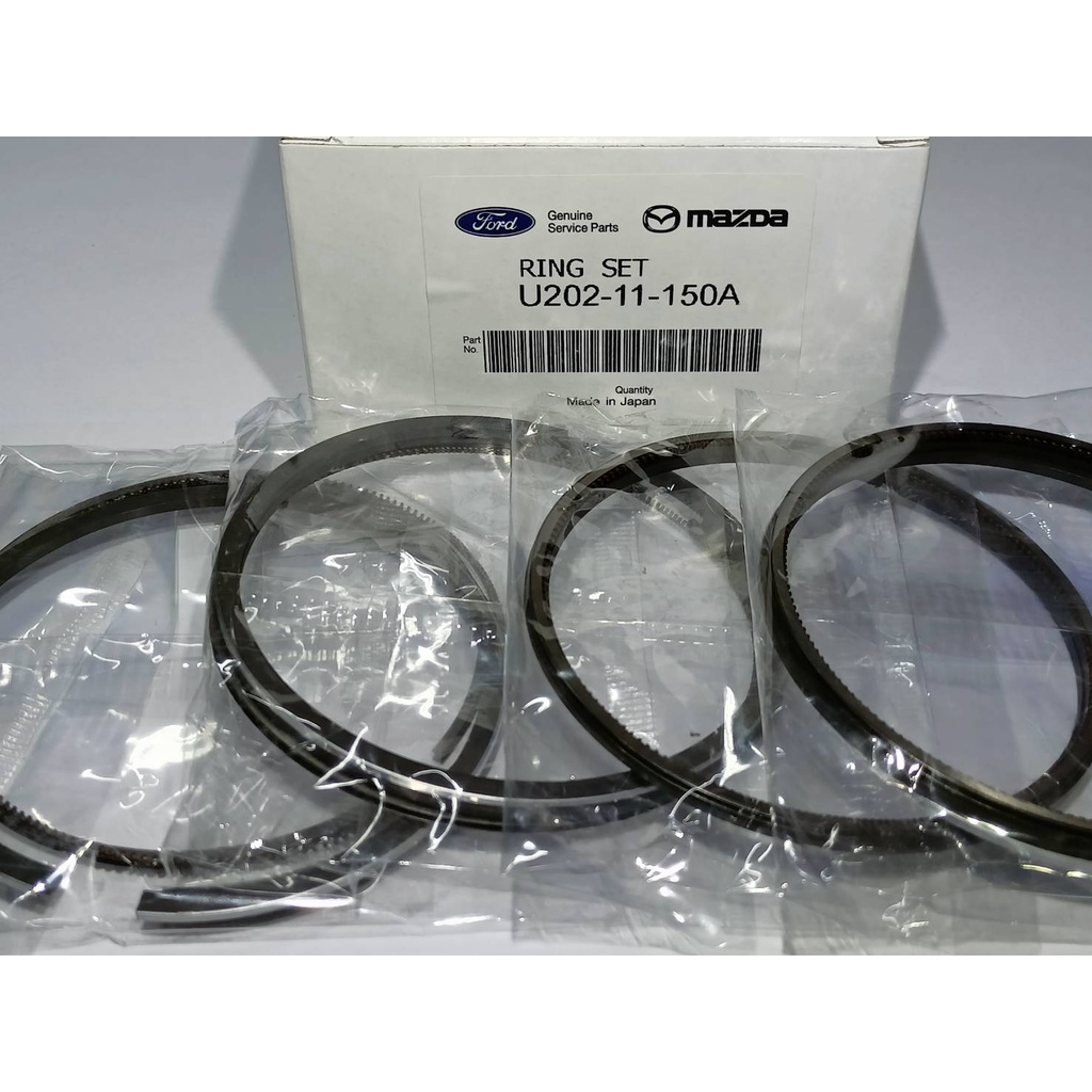 แหวนลูกสูบ MAZDA BT50 PRO 2.2 T6 / BT50 PRO 2.5 STD 100% U202-11-150A มีตัวเลือก | Shopee Thailand