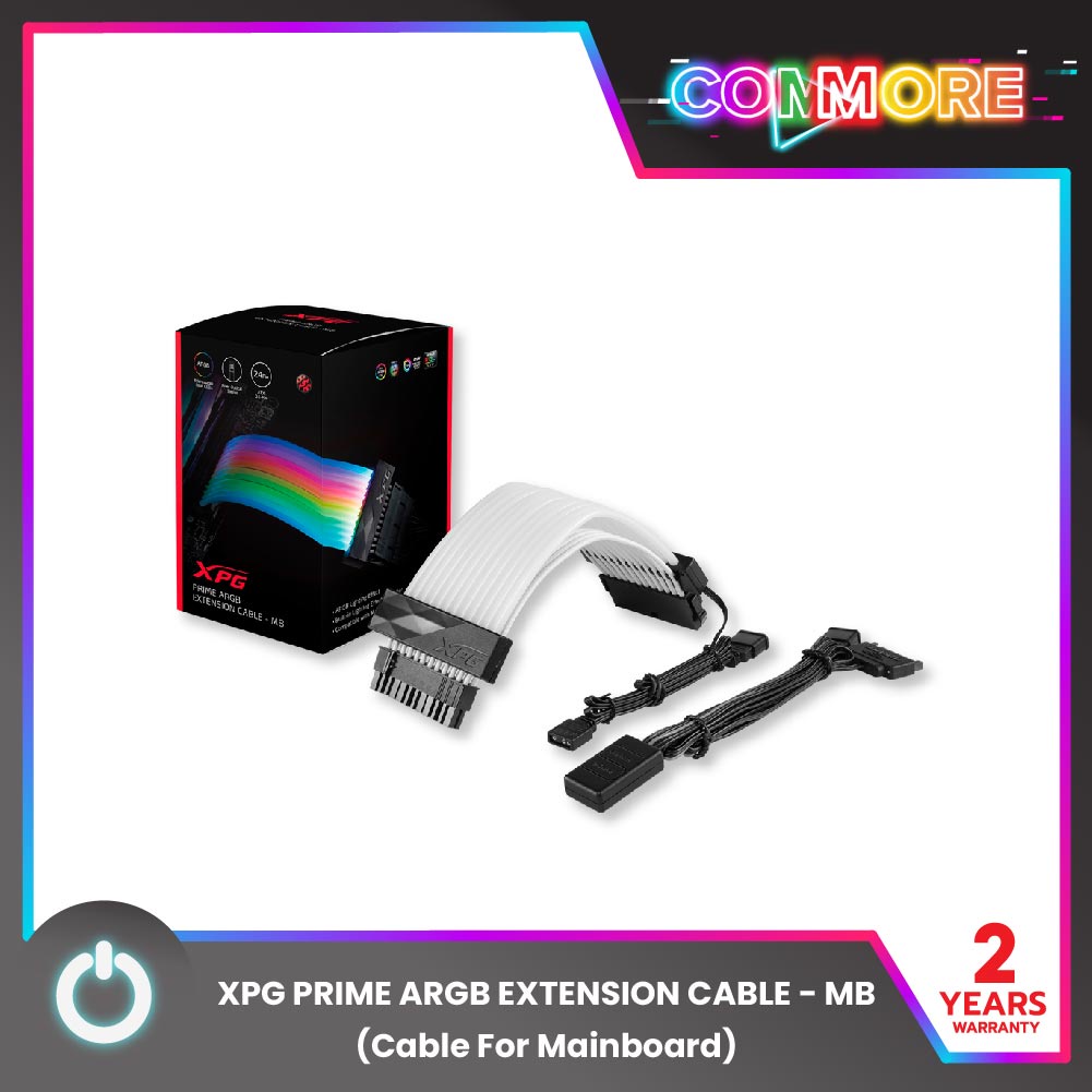 XPG PRIME ARGB EXTENSION CABLE - MB สายต่อ cable สำหรับ mainboard มา ...