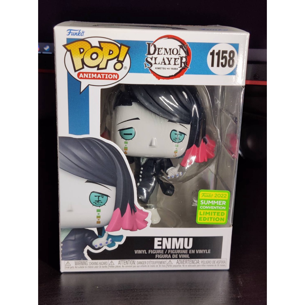 Funko pop แท้ !!! Demon Slayer : Enmu Sticker นอกงาน | Shopee Thailand