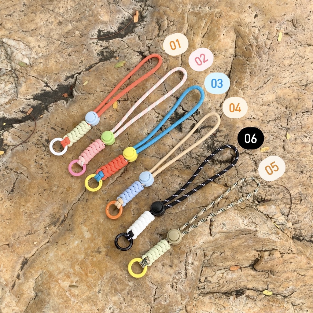 amuse stuff-rope phone strap สายคล้องโทรศัพท์แบบเชือก | Shopee Thailand