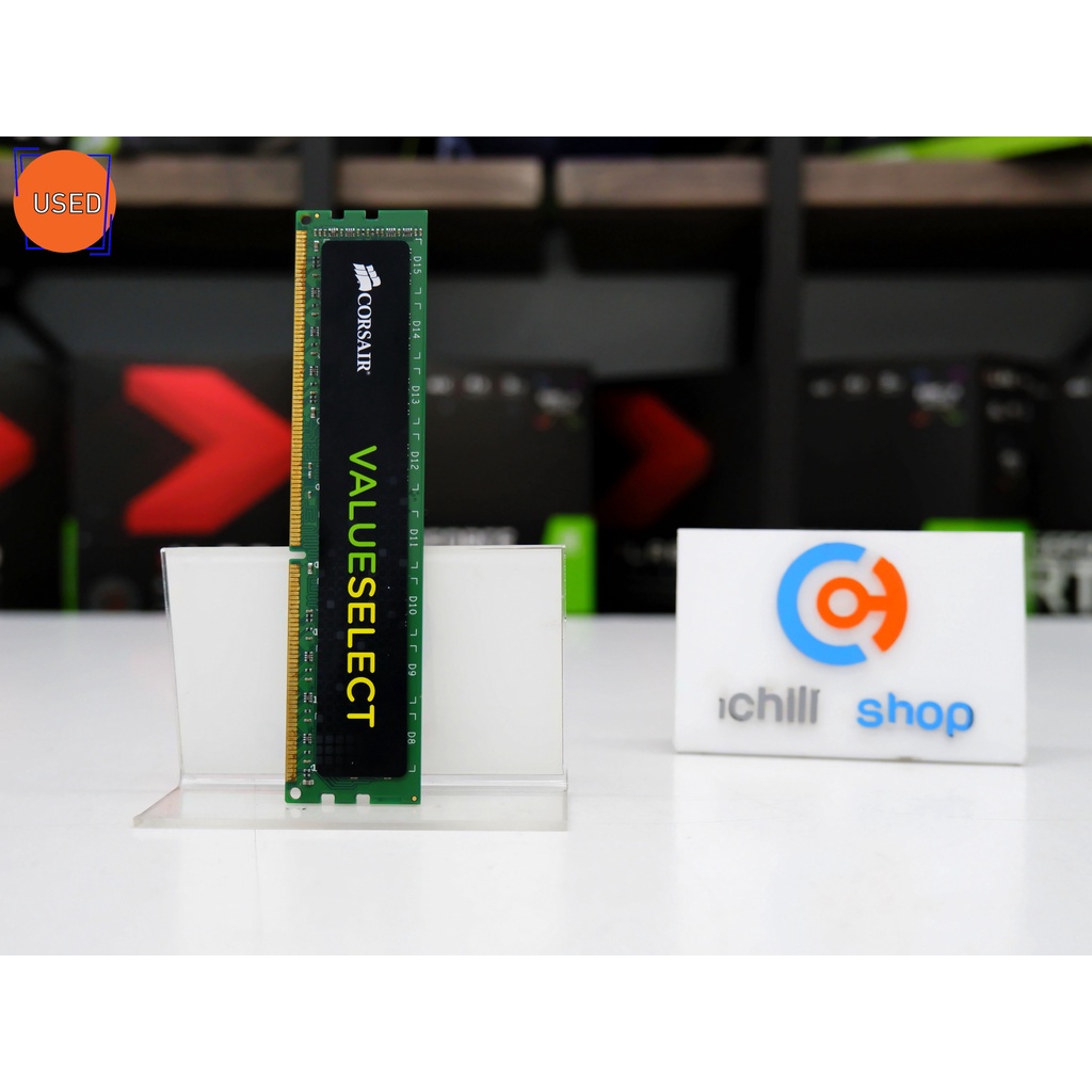 RAM (แรม) CORSAIR VALUESELECT DDR3 8GB 1600MHZ P12068 | Shopee Thailand