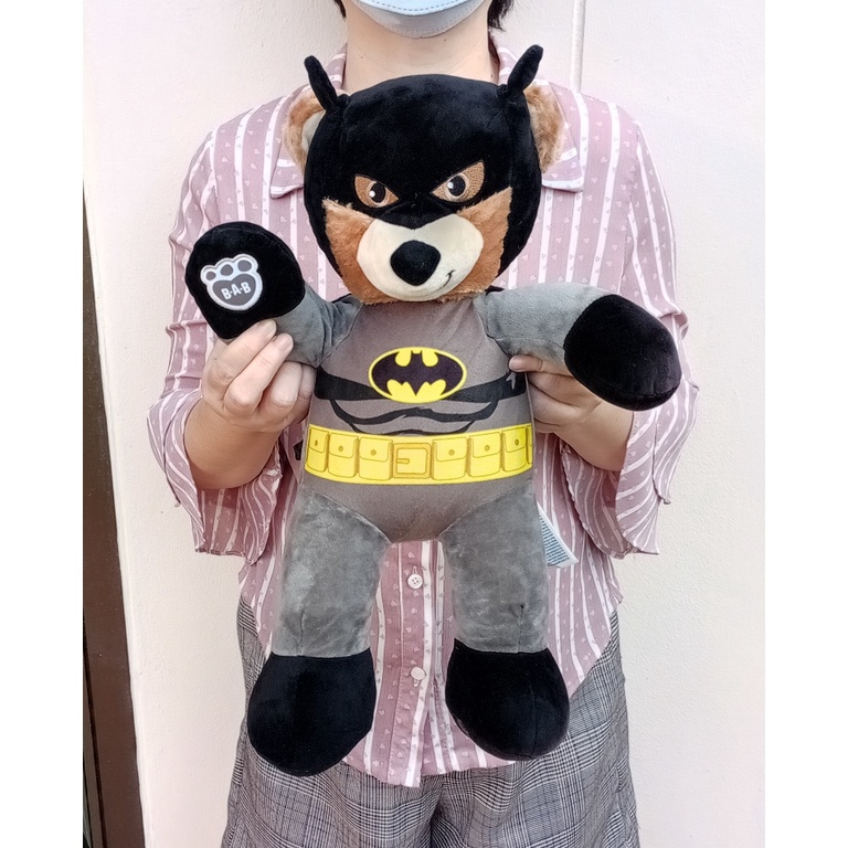 ตุ๊กตาแบทแมน บิ้วอะแบร์ Build A Bear DC Comics Batman ขนาด 16 นิ้ว ...