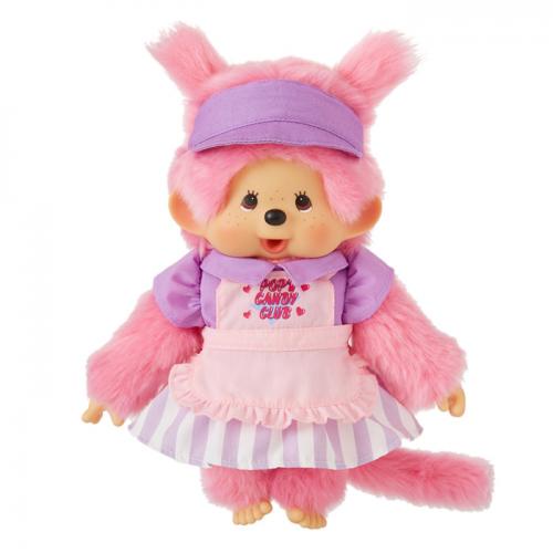 [Monchhichi]Stuffed Animal POP`N CANDY CLUB Girl M(30㎝) Pink Dress ...