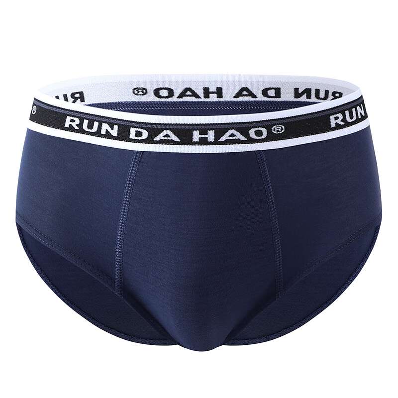 กางเกงในชาย ขอบยาง Underwear shop 1 แพ็ค 10 ตัว คละสี ผ้านิ่ม ยืดหยุ่นได้ดี ไม่ร้อน M L XL 3Size ...