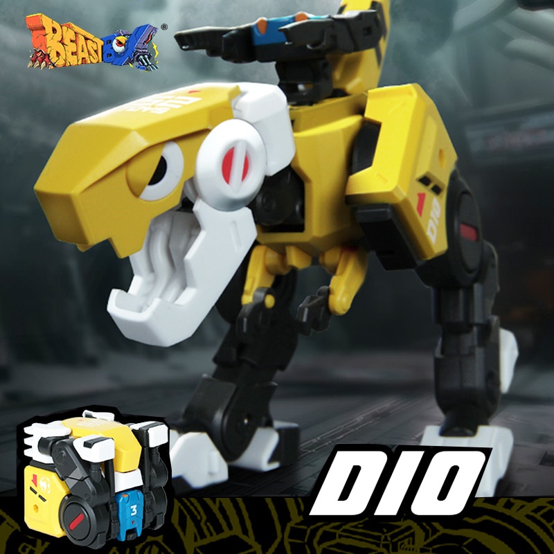 52toys BeastBox Megabox BB-01 True Dio ฟิกเกอร์ไดโนเสาร์ T-REX ...
